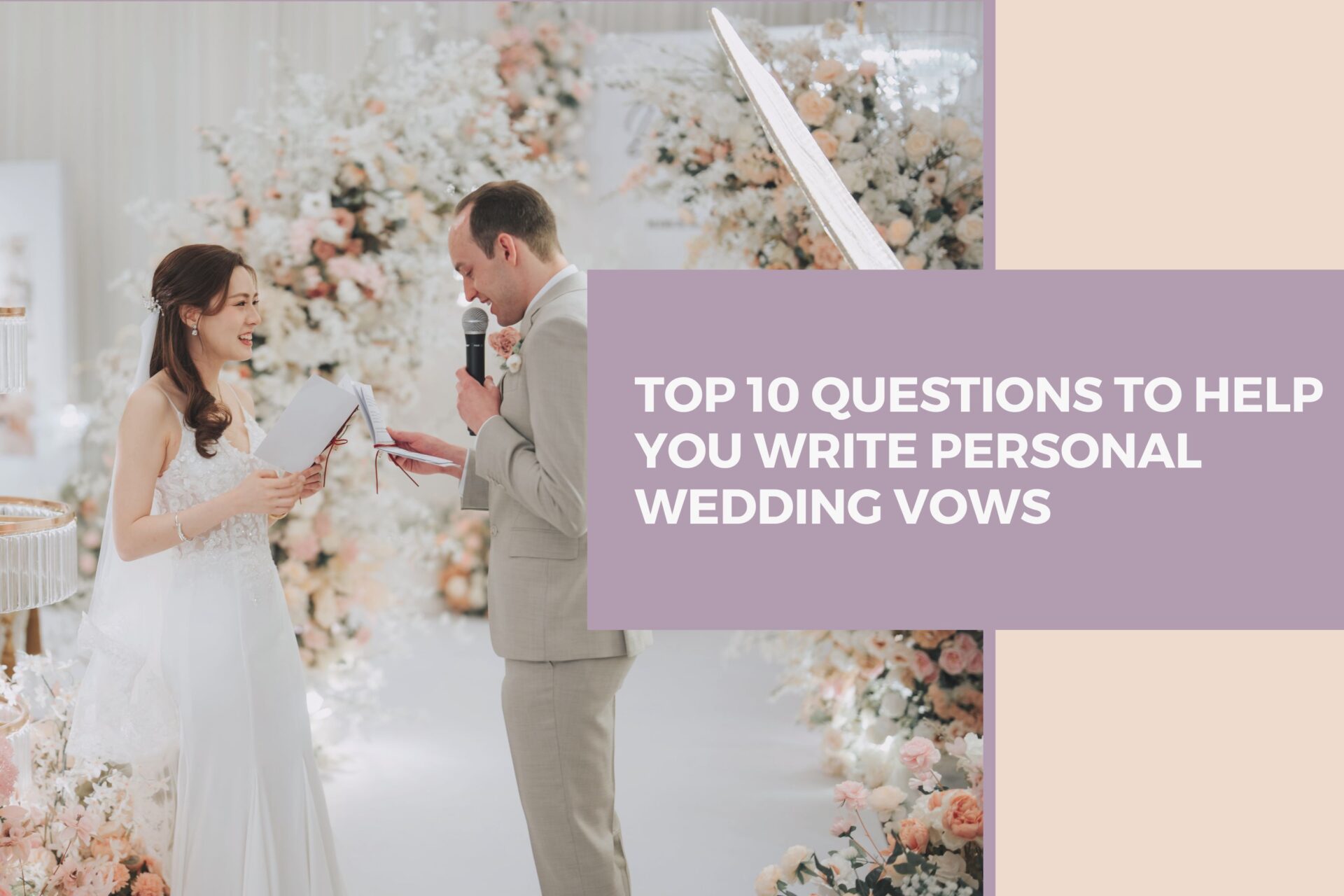 Top 10 Questions to Help You Write Personal Wedding Vows - MomentoWedding